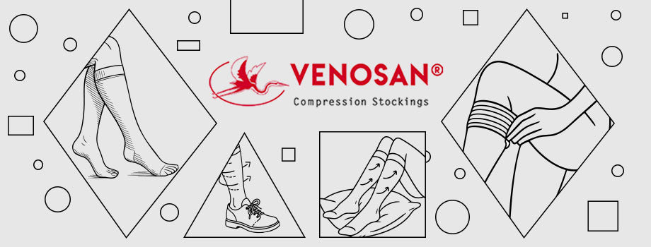 Measuring guides for compression socks and stockings – Venocare